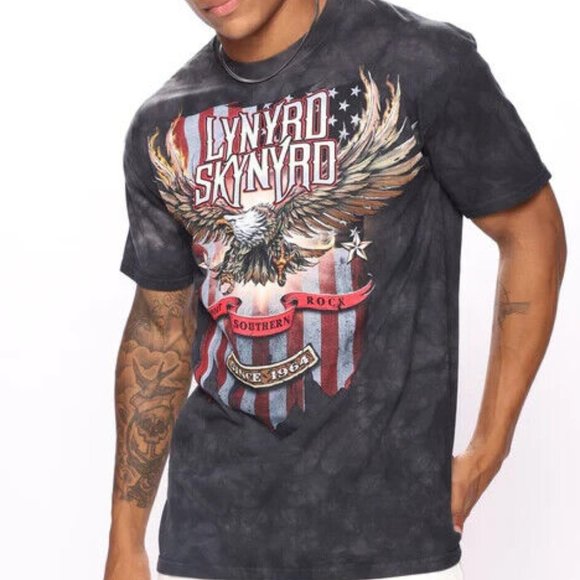 Lynyrd Skynyrd | Shirts | Lynyrd Skynyrd America Flag Eagle Southern ...